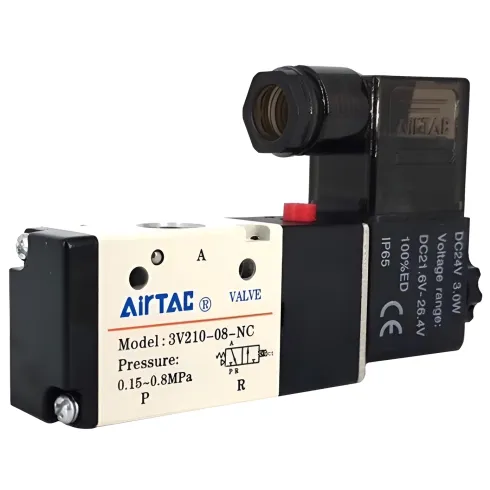 Распределитель с электромагнитным управлением AirTAC 3V310-08B купить в ...