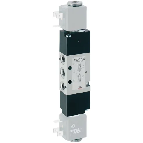 Распределитель с электромагнитным управлением Camozzi 378-011-02-U77 ...