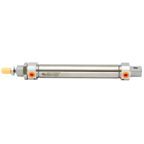 Круглый пневмоцилиндр KIPVALVE KVNU-25-125-DA-PPV купить в интернет ...