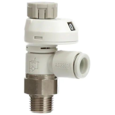 Дроссель SMC AS2201FS-01-08S купить в интернет-магазине | Промышленная Автоматизация