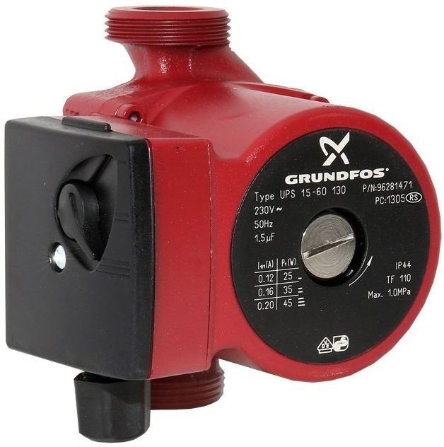Циркуляционный насос Grundfos UPS 15-60 130 купить в интернет магазине Промышленная Автоматизация